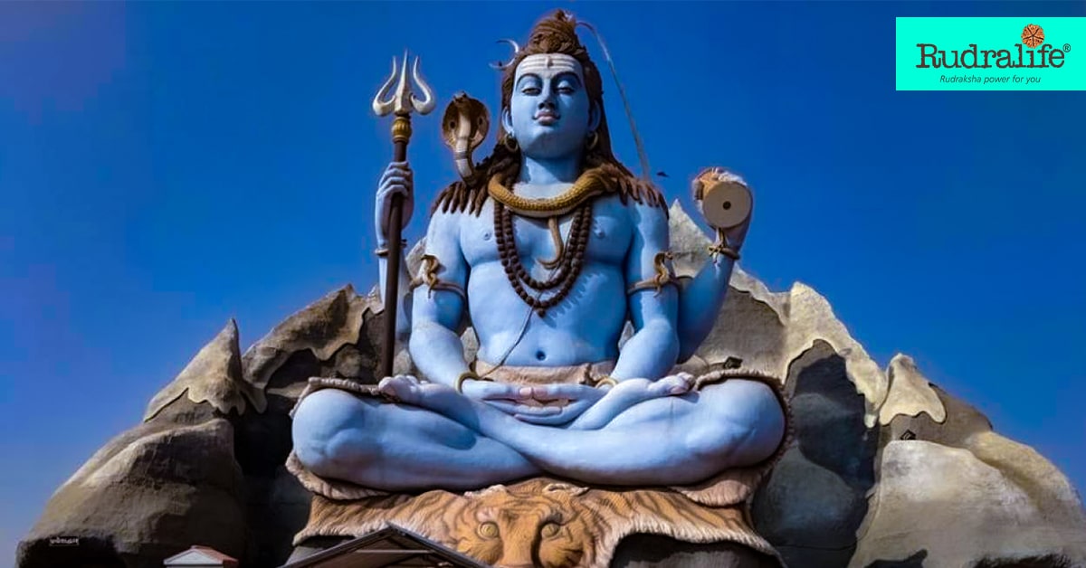 Why does Lord Shiva wear Rudraksha?