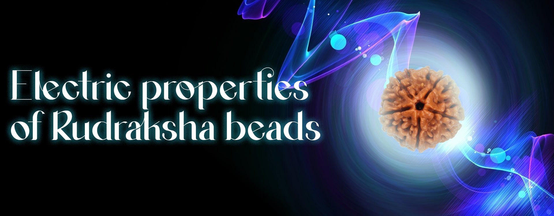 Electric properties of Rudraksha beads